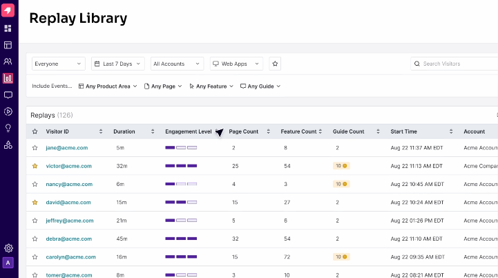 What is Session replay? - A guide: benefits, getting started | Pendo.io