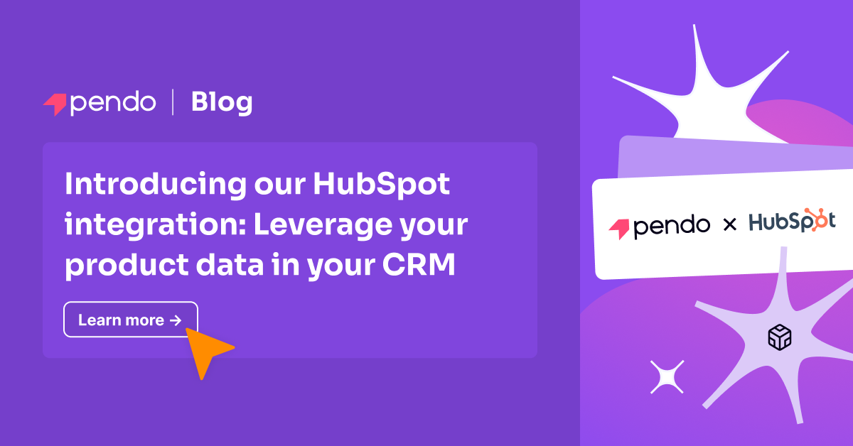 Introducing the two-way Pendo x HubSpot integration | Pendo Blog | Pendo.io