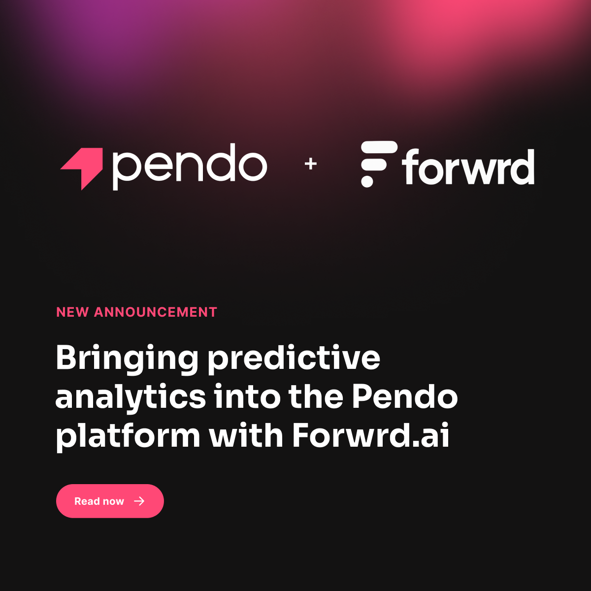 Bringing predictive analytics into the Pendo platform with Forwrd.ai - Pendo Blog | Pendo.io