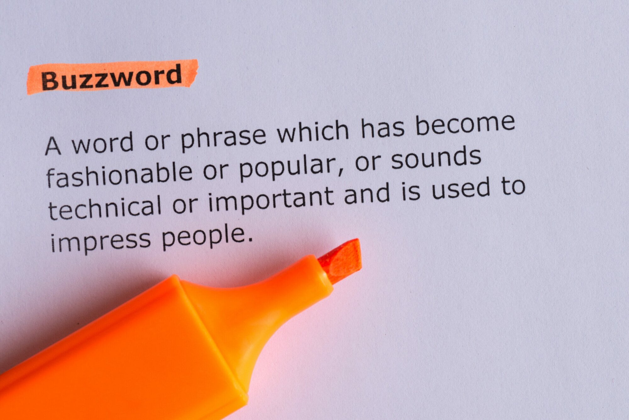 The dangers of corporate buzzword bingo and ways around it