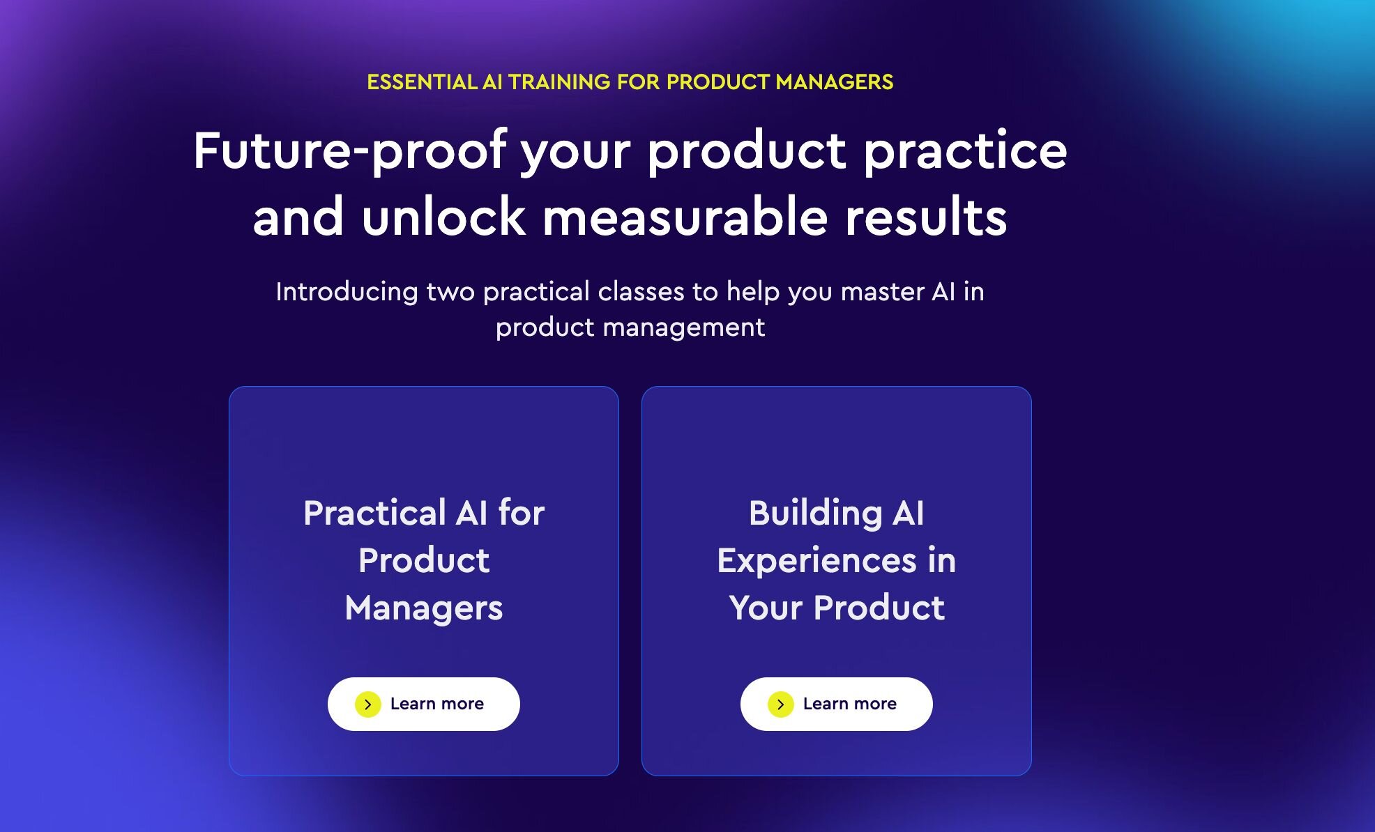 Get future-ready with your product practice and deliver results