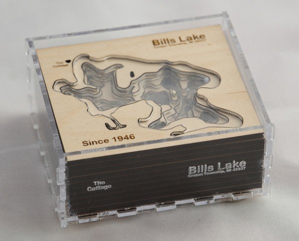 Laser Cut Maps | Glowforge | Glowforge