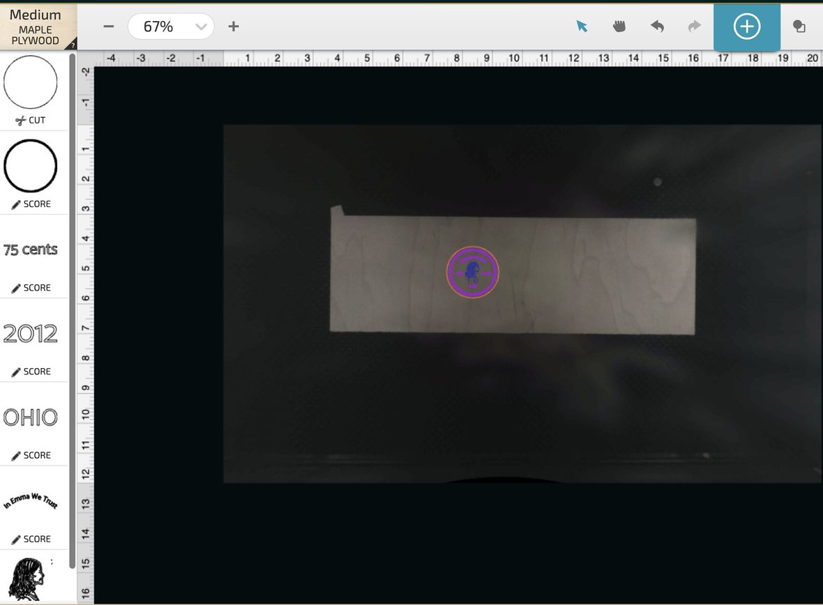 Personalized Coin | Glowforge