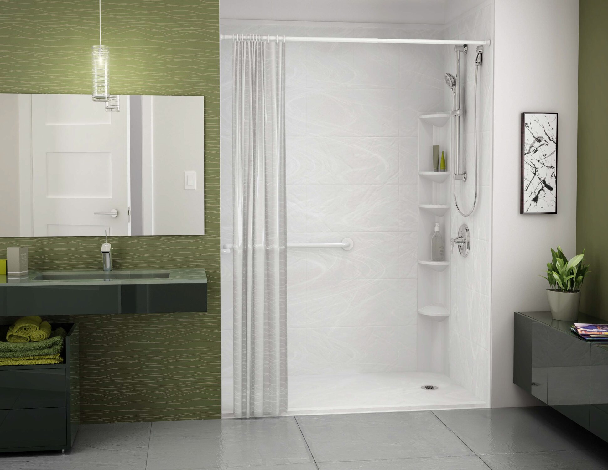 Bathfitters Walk In Shower