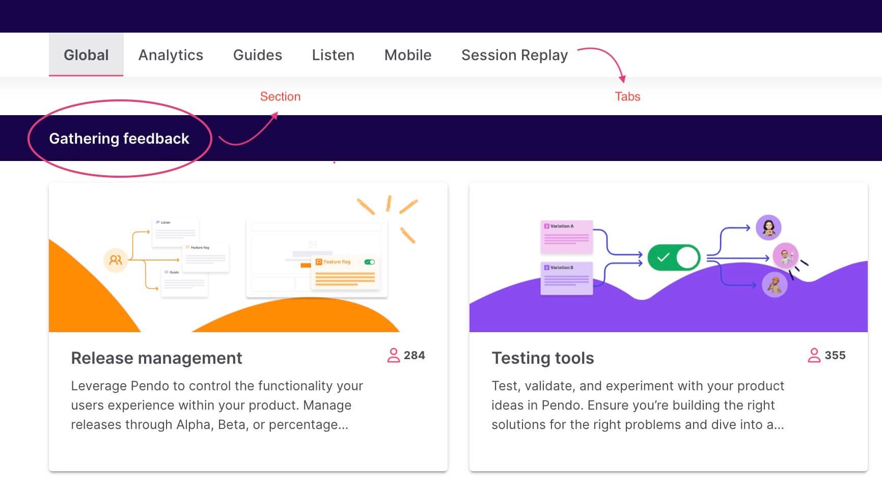 How we used idea tests to validate Listen's idea portal - Pendo Blog ...