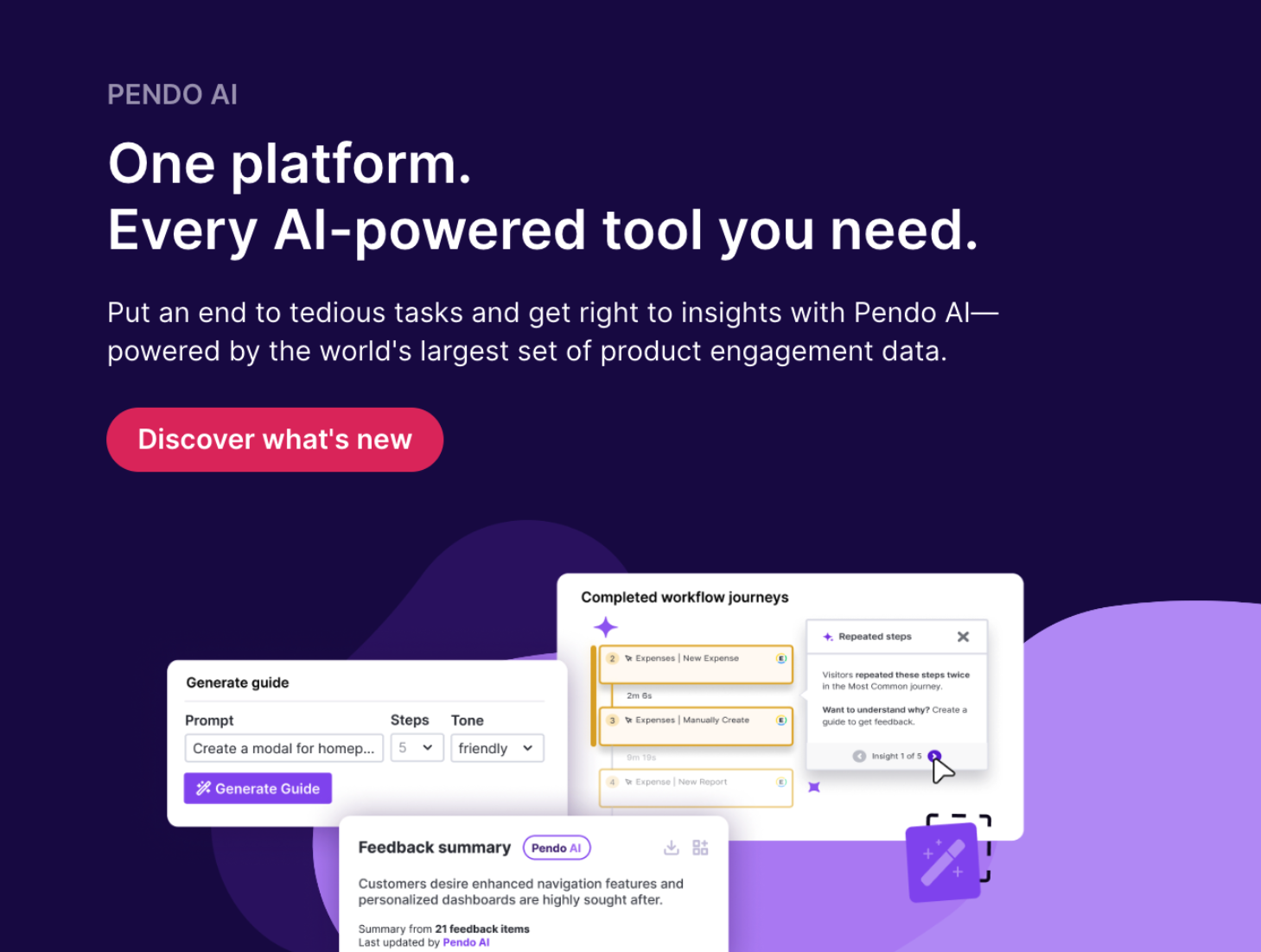 How Pendo's customer marketing team uses embedded guides to engage and ...
