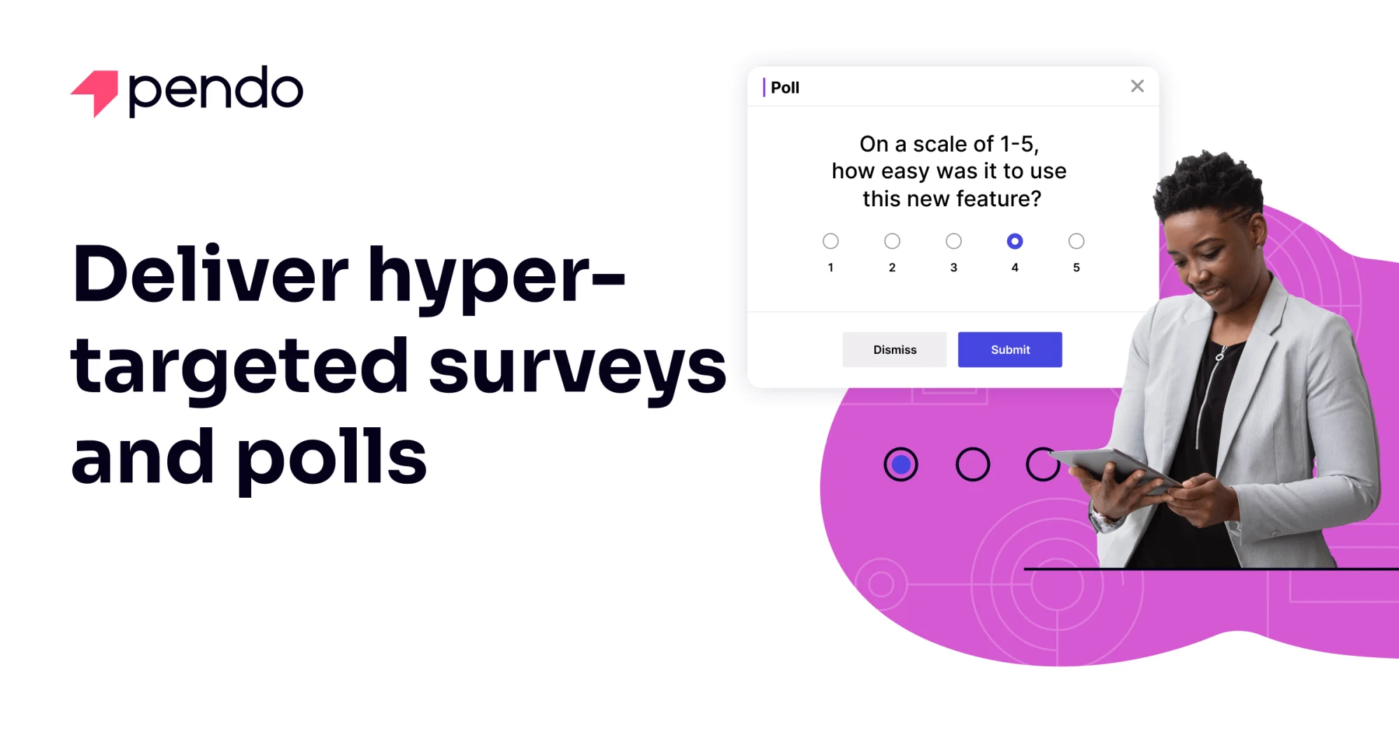 In-App Surveys & Polls Software | Higher Response Rates | Pendo