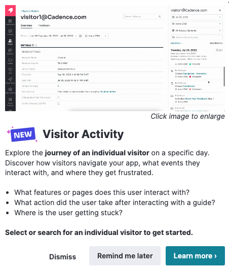 10 types of in app guides you can create with Pendo - Pendo Blog | Pendo.io