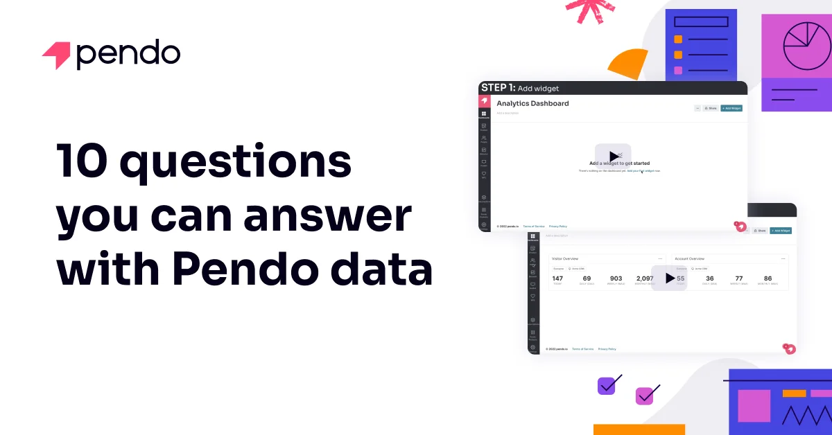 10 questions you can answer with Pendo data | Pendo.io