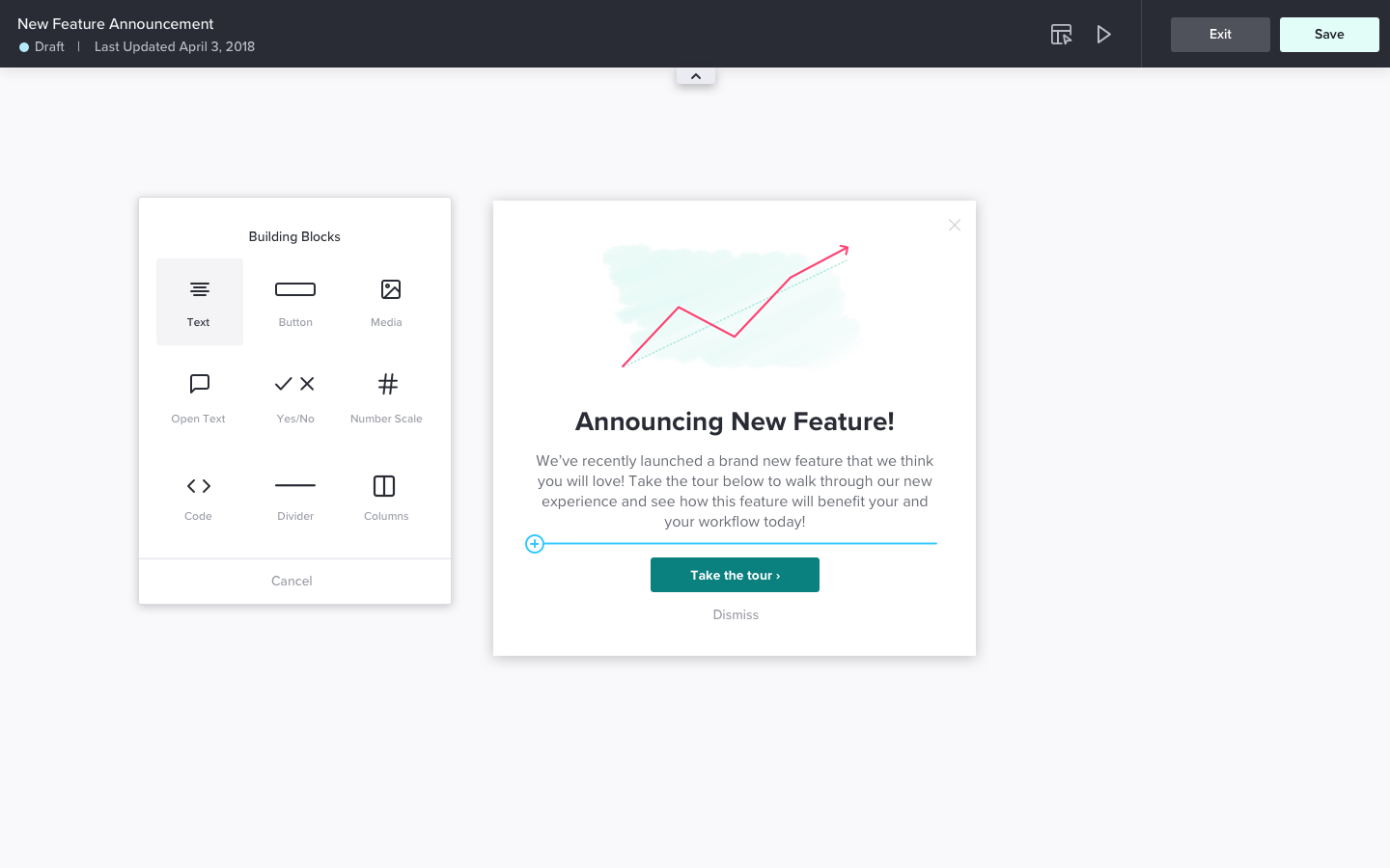 Beta Launch: New Visual Design Studio - Pendo Blog | Pendo.io