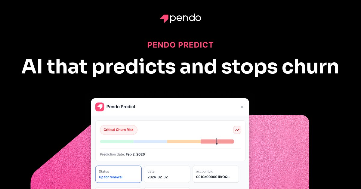 AI-Powered Churn Prediction Software & Retention Tools | Pendo Predict