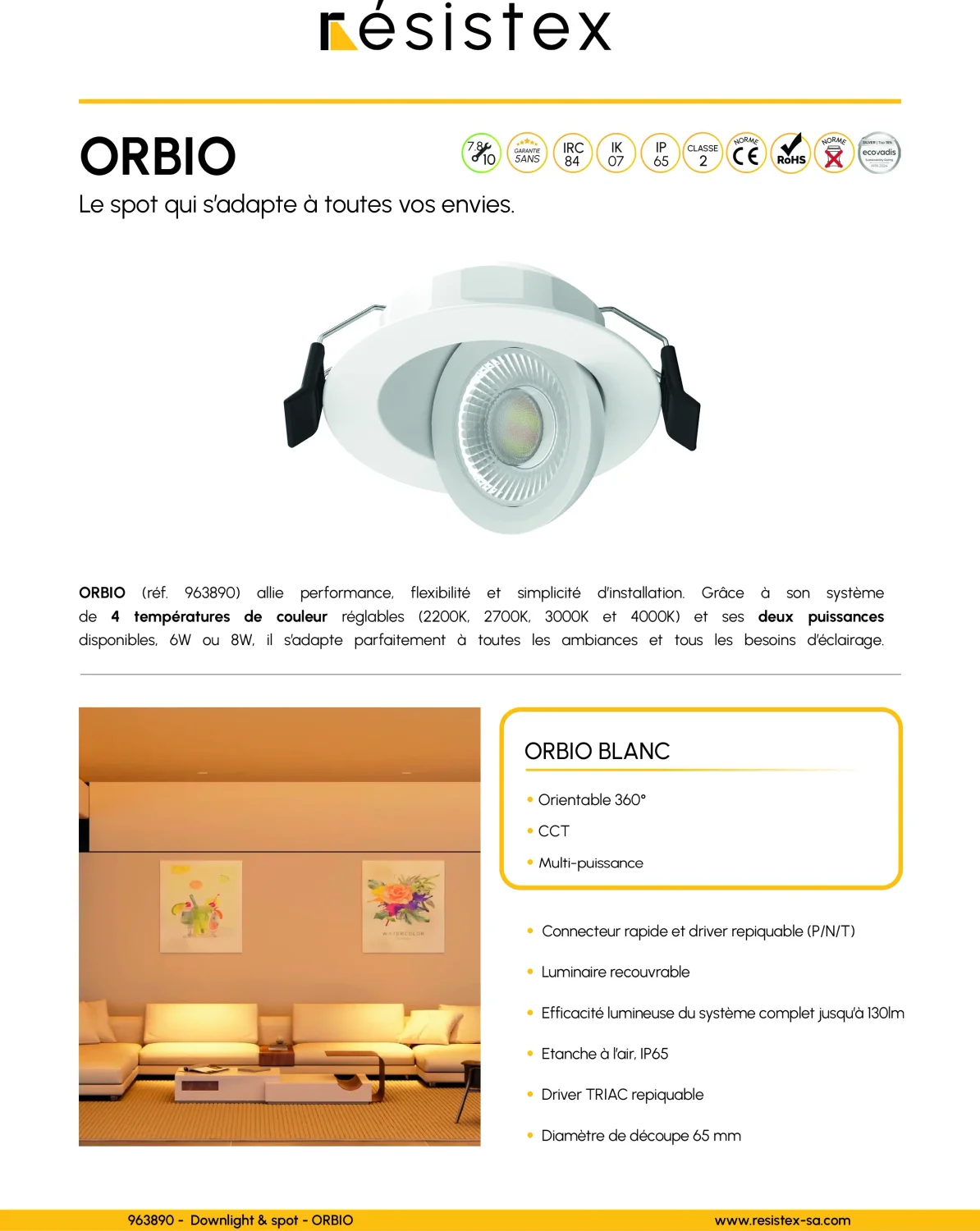 Résistex - Solutions d'éclairage professionnel