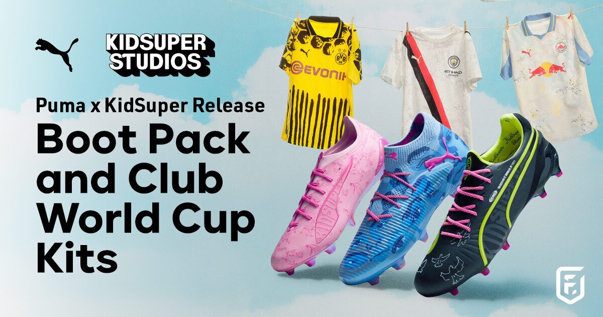 Puma x KidSuper Release New Boot Pack and Club World Cup Kits