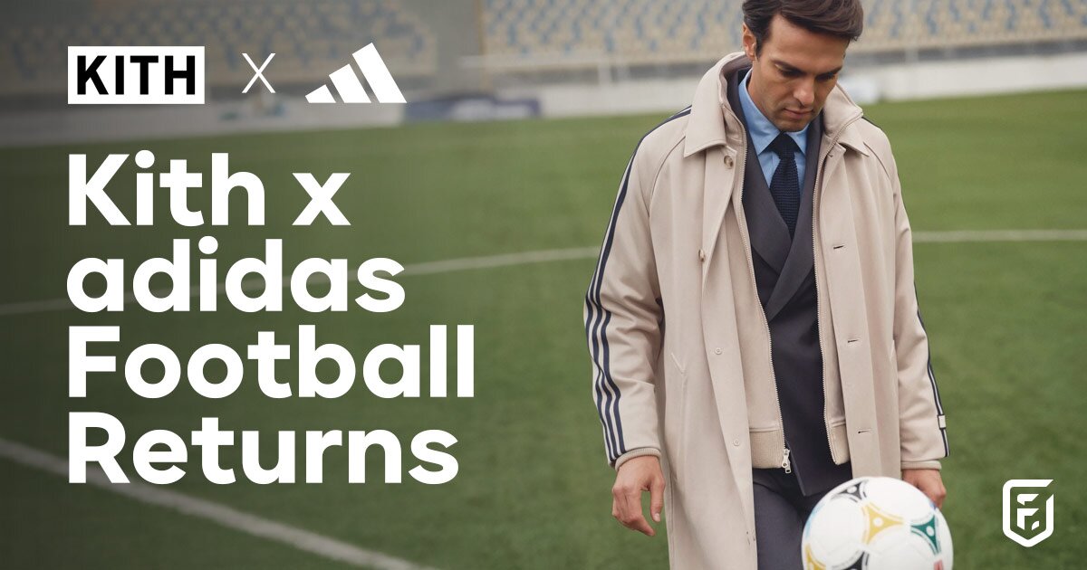 Kith x adidas Football Returns for Spring 2025 - and It’s Pure Class