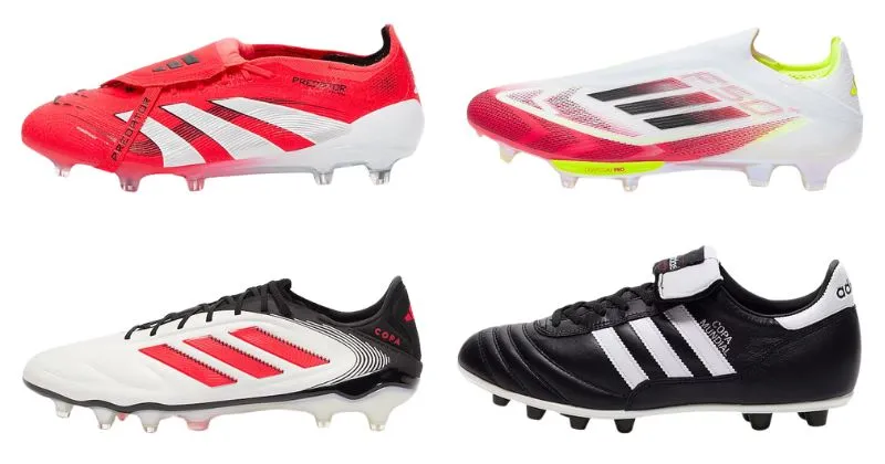 adidas boot range guide | Predator vs. F50 vs. Copa