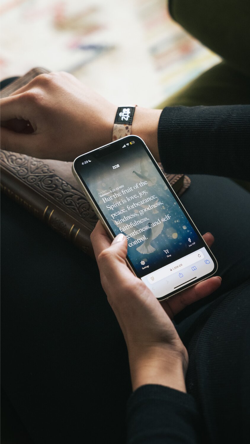 Bible Verse Bracelets: Interactive Daily Scripture Wristbands | ZOX