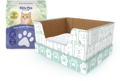 Disposable Cat Litter Boxes | Kitty Litter Subscription – Kitty Poo ...