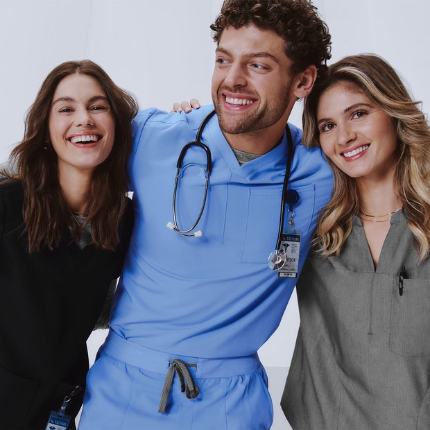 Mens Scrub Jackets & Vests - Fabletics Scrubs