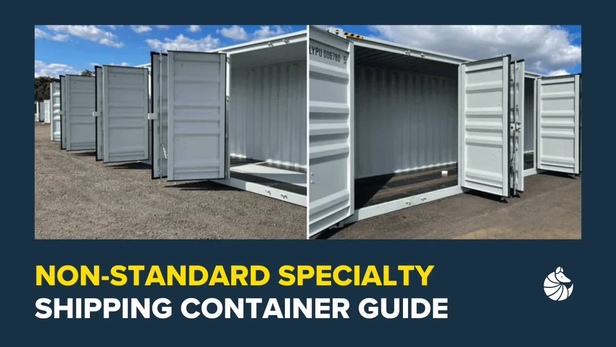 Specialty Shipping Container Guide: Open-Side, Side-Door, Tunnel ...
