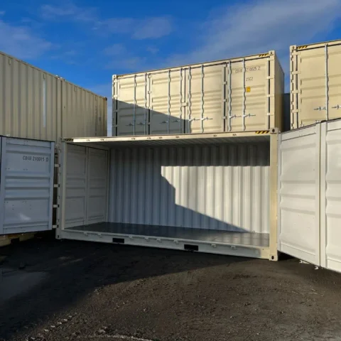 Open-Side Shipping Containers for Sale | Boxhub