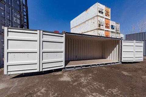Open-Side Shipping Containers for Sale | Boxhub