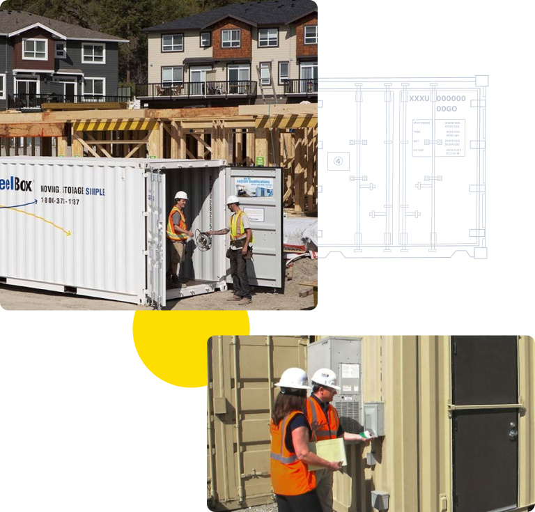 Shipping Containers for Construction & Home Building Companies | Boxhub