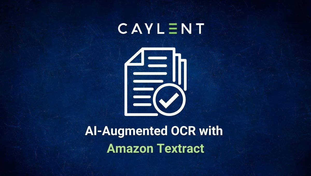 AI-Augmented OCR with Amazon Textract | Caylent