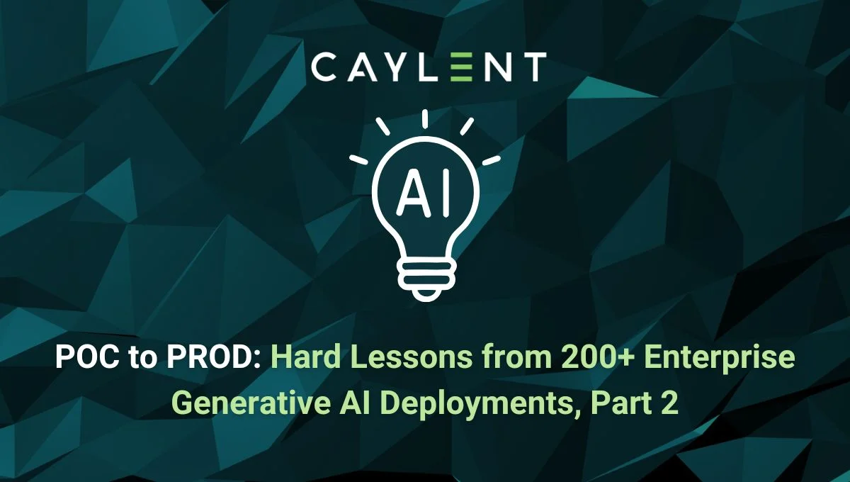 POC to PROD: Hard Lessons from 200+ Enterprise Generative AI ...
