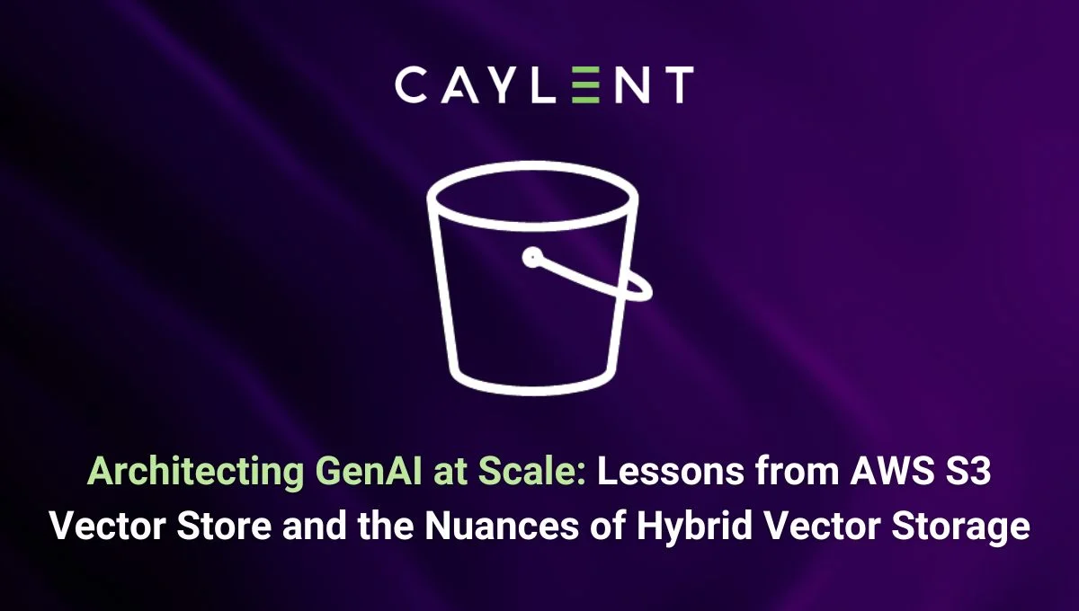 Architecting GenAI at Scale: Lessons from Amazon S3 Vector Store and the Nuances of Hybrid ...