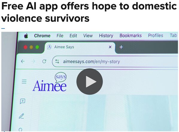 Aimee Says | An AI companion for people navigating relationship abuse ...