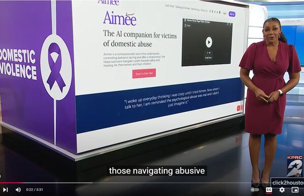 Aimee Says | An AI companion for people navigating relationship abuse ...