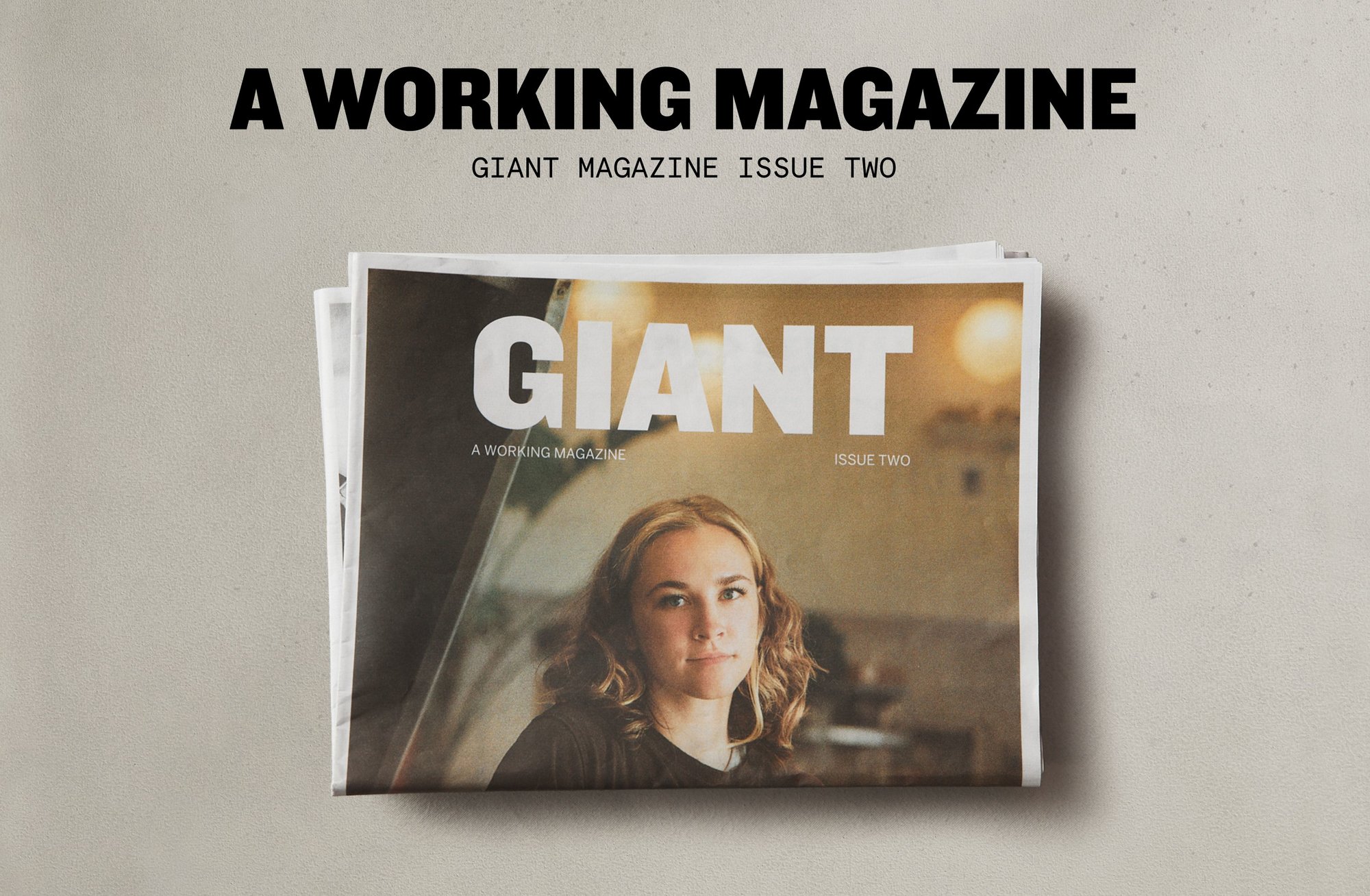 Giant Magazine 2 | American Giant