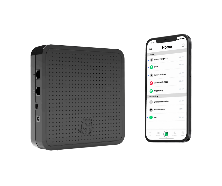 imp | smart landline call blocker stops 100% of unwanted calls