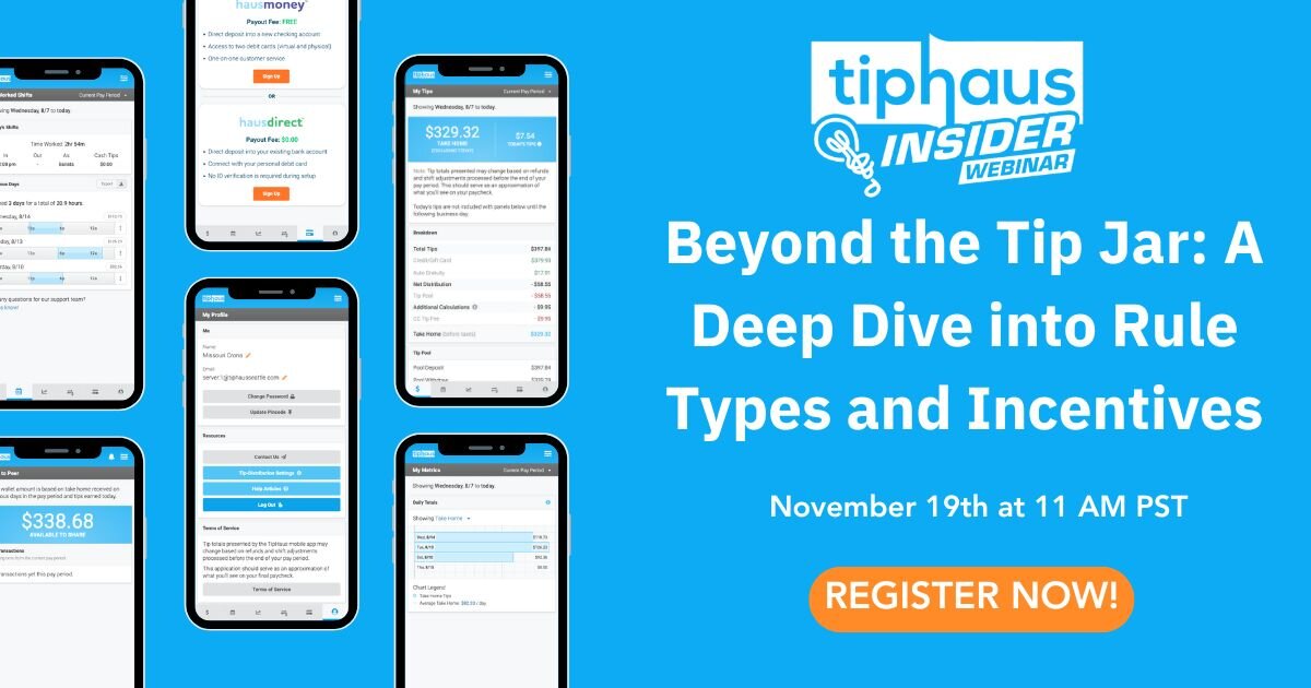 Beyond the Tip Jar: Master Tip Management and Incentives with TipHaus ...