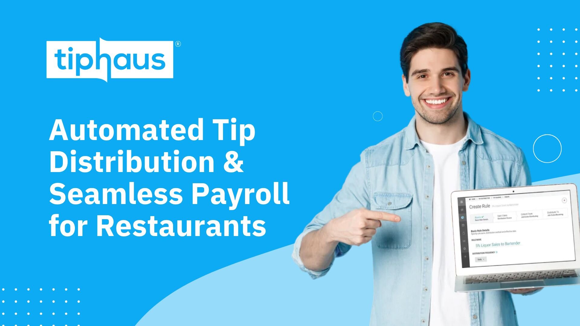 Seamless Payroll Integration for Tip Pooling & Sharing