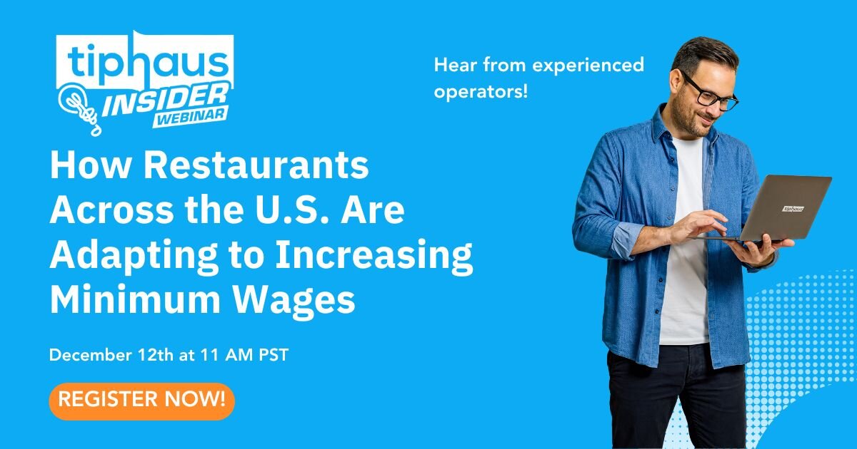 Join to learn how US restaurants are adapting to increasing minimum wages