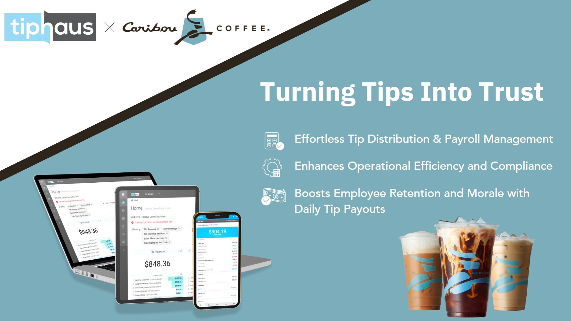 Caribou Coffee Tip Management Solutions – TipHaus Resource Center