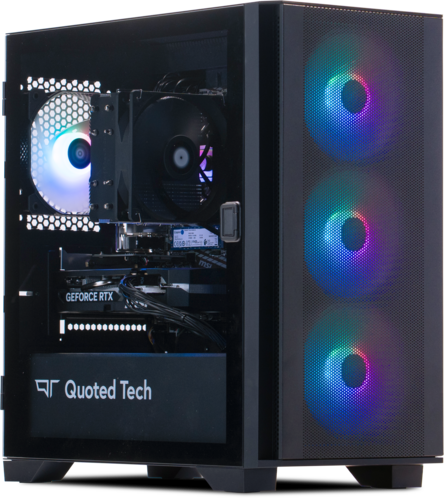 Quoted Tech - Shield - The best all around gaming desktop computer