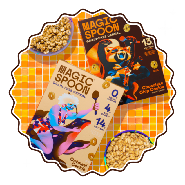 Magic Spoon Oatmeal and Chocolate Chip Cookie