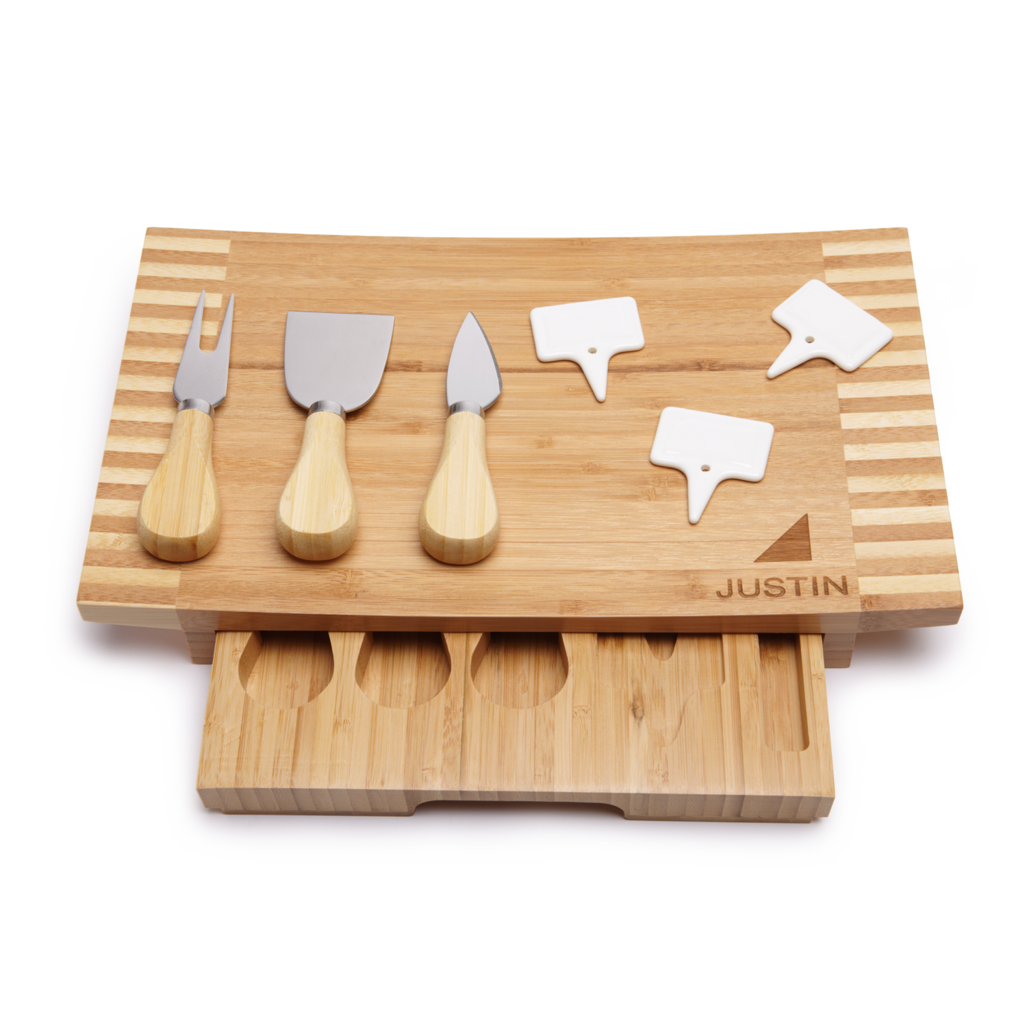 JUSTIN Concavo Cheese Board Set | JUSTIN Winery