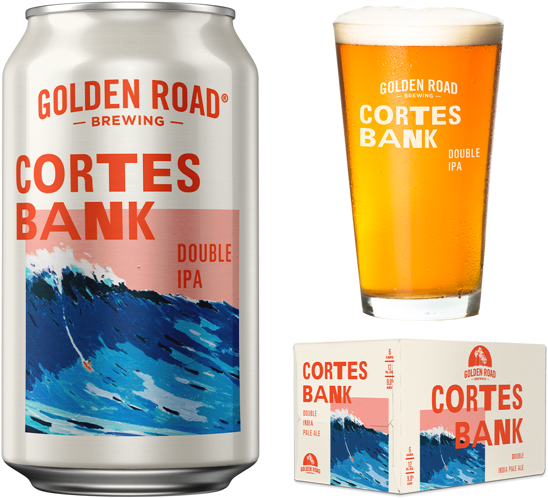Cortes Bank Double IPA | Golden Road Brewing | Golden Road