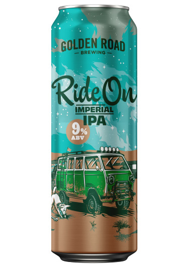 Ride On 5 Hop Citrus IPA | Golden Road Brewing | Golden Road