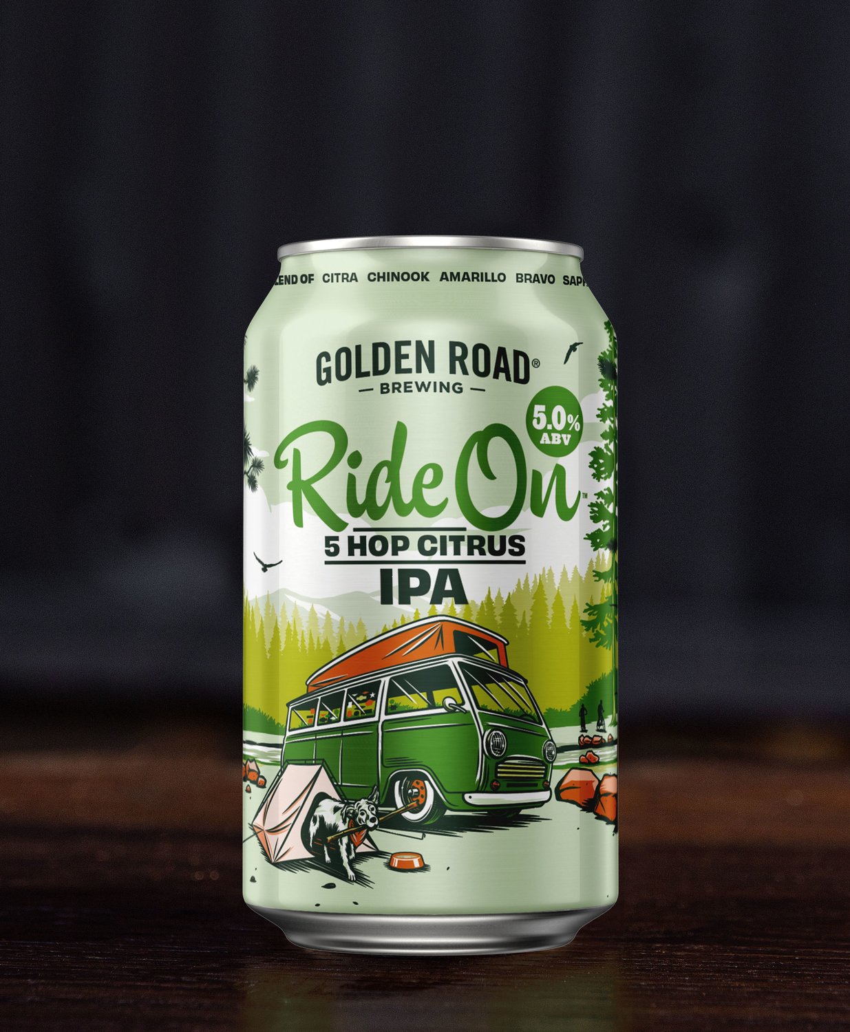 Ride On 5 Hop Citrus IPA | Golden Road Brewing | Golden Road