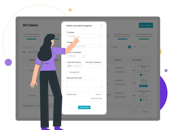 E Claim | Expense Claim System Malaysia | Kakitangan.com