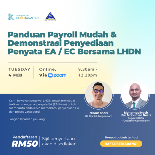 Upcoming Payroll & HR Events, Workshops, Seminars | Kakitangan.com