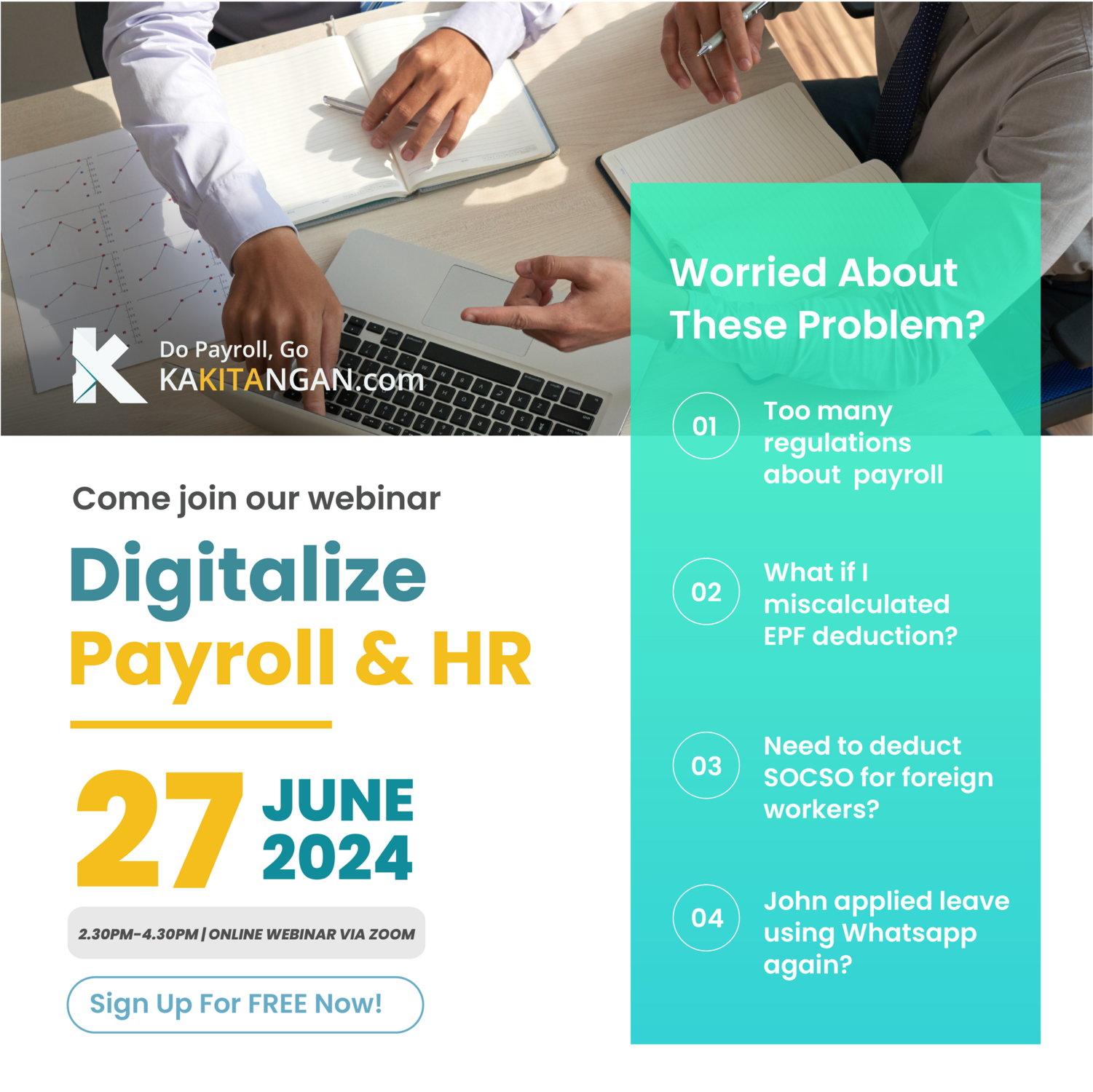 Training sessions on payroll, time attendance, and other HR matters