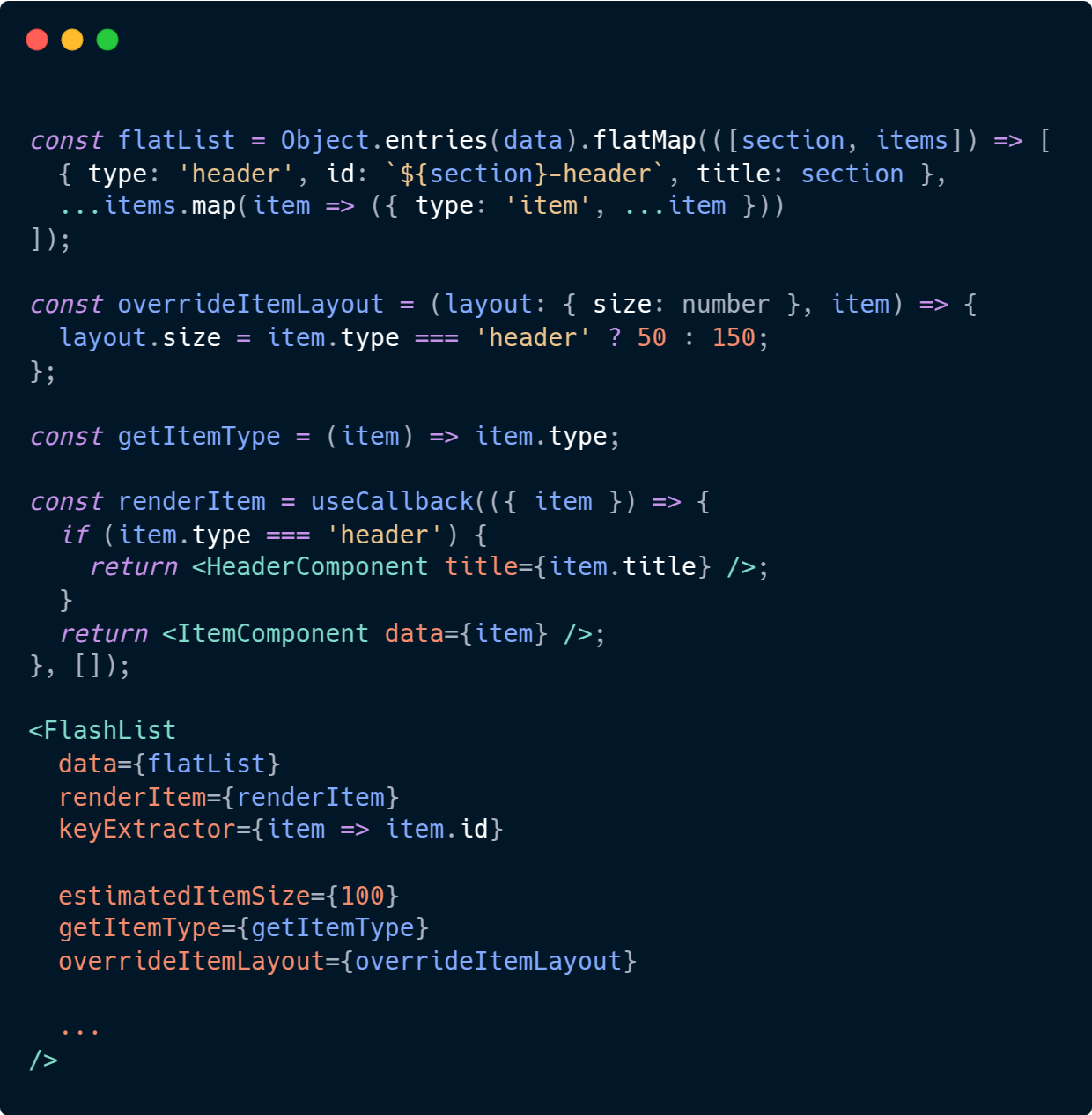 FlashList vs. FlatList: Understanding the Key Differences for React Native Performance ...