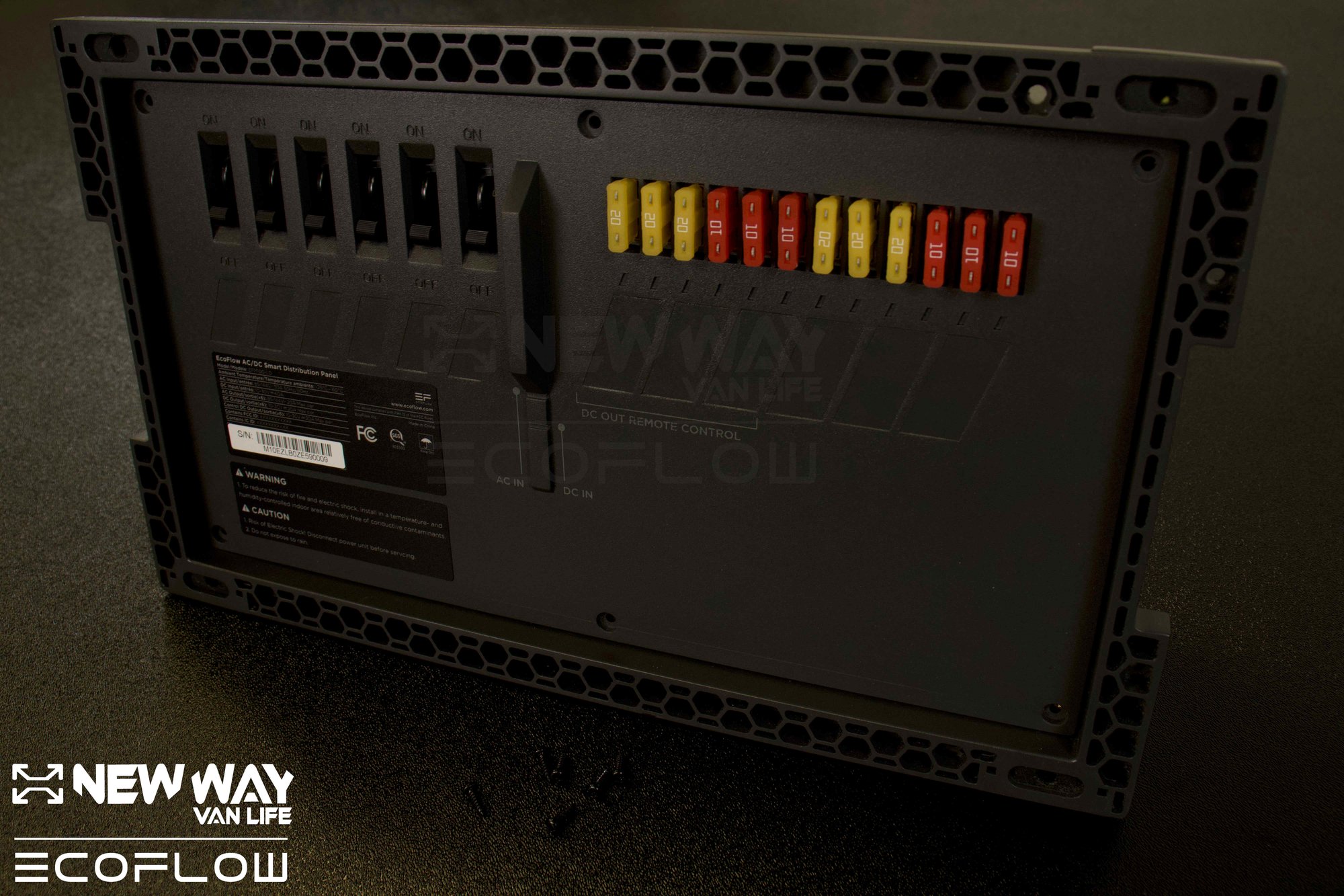 New Way Van Life - EcoFlow Power Kits: Smart Distribution Panel