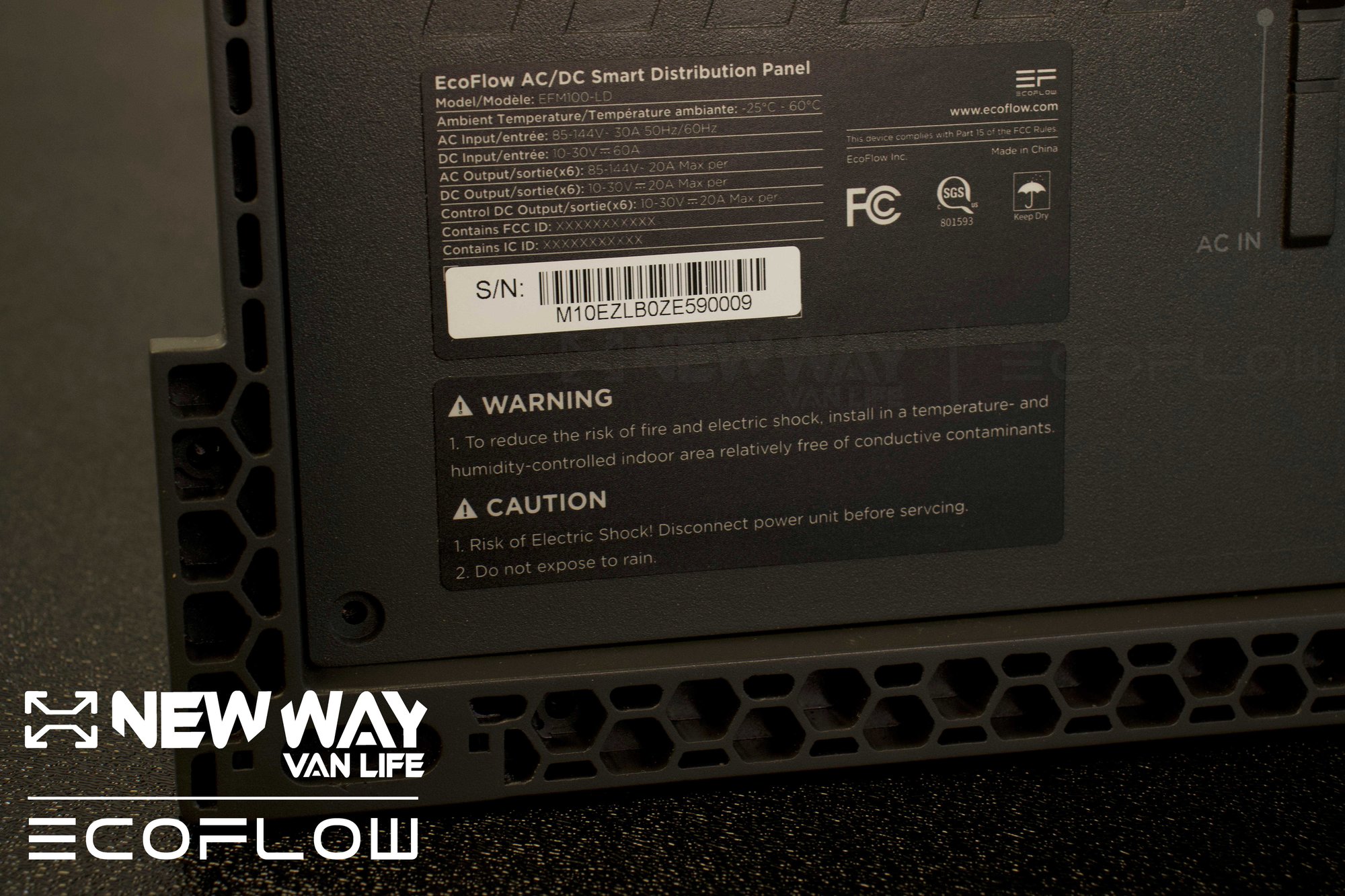 New Way Van Life - EcoFlow Power Kits: Smart Distribution Panel