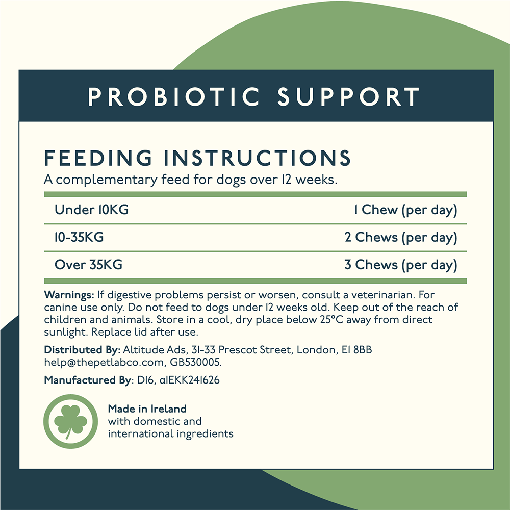 Probiotic For Dogs - Beneficial Bacteria To Support Digestion